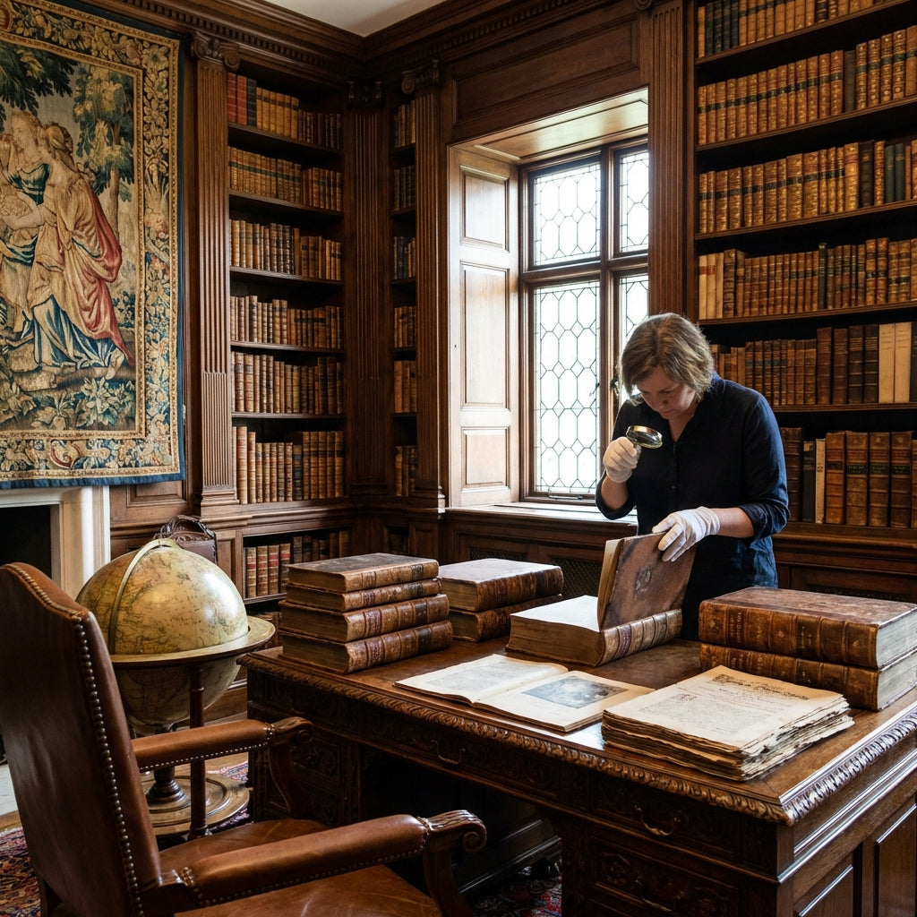How to Curate a Private Rare Book Library with Authentic European ...