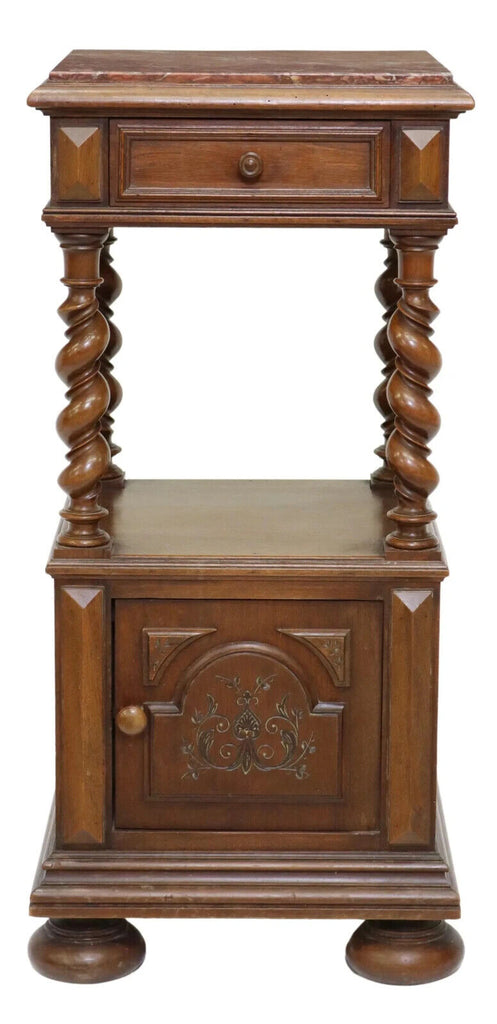 Antique Bedroom Set, Louis XIII Style, Set of 3, Bed, Stand, Dresser ...
