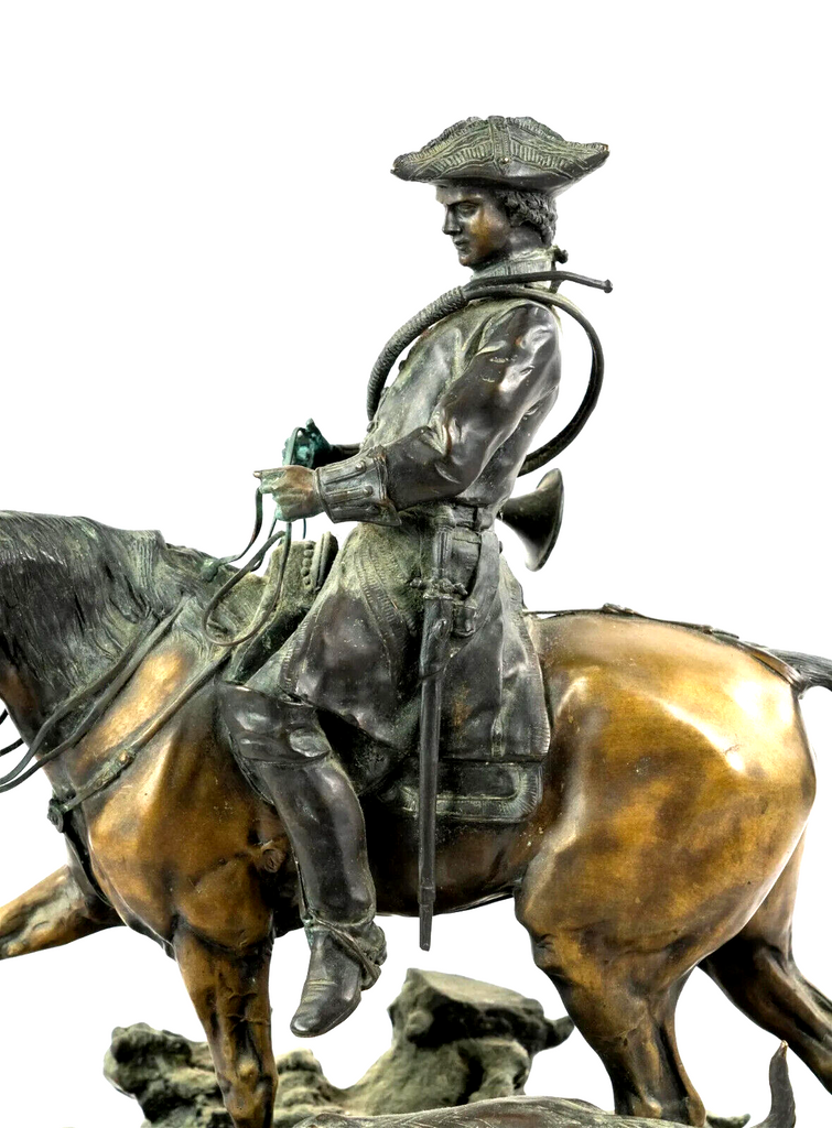 Antique Sculpture, Bronze, Pierre-Jules Mene 'The Huntsman', Statue, 1 ...