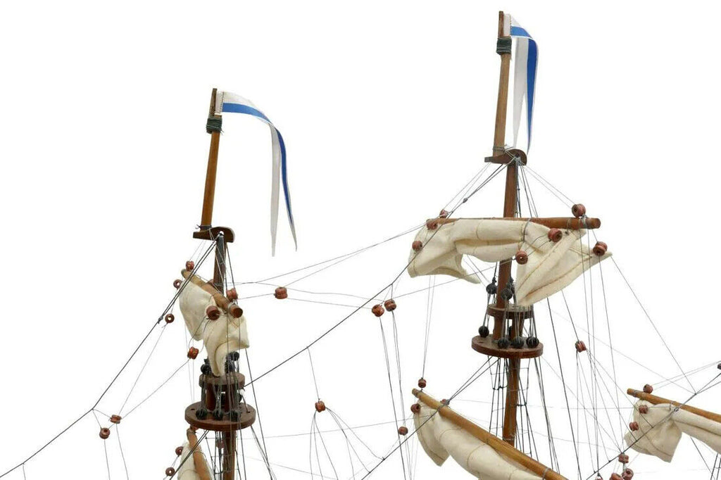 Model Ship, French Ship of the Line 'Soleil Royale', Masts and Sails ...