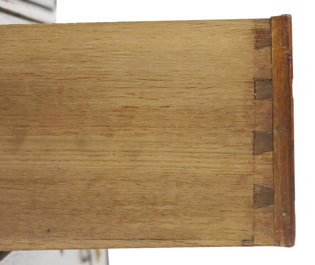 Antique Chest-on-Chest, English Georgian Period, Oak, Cornice, 8 Drawe ...