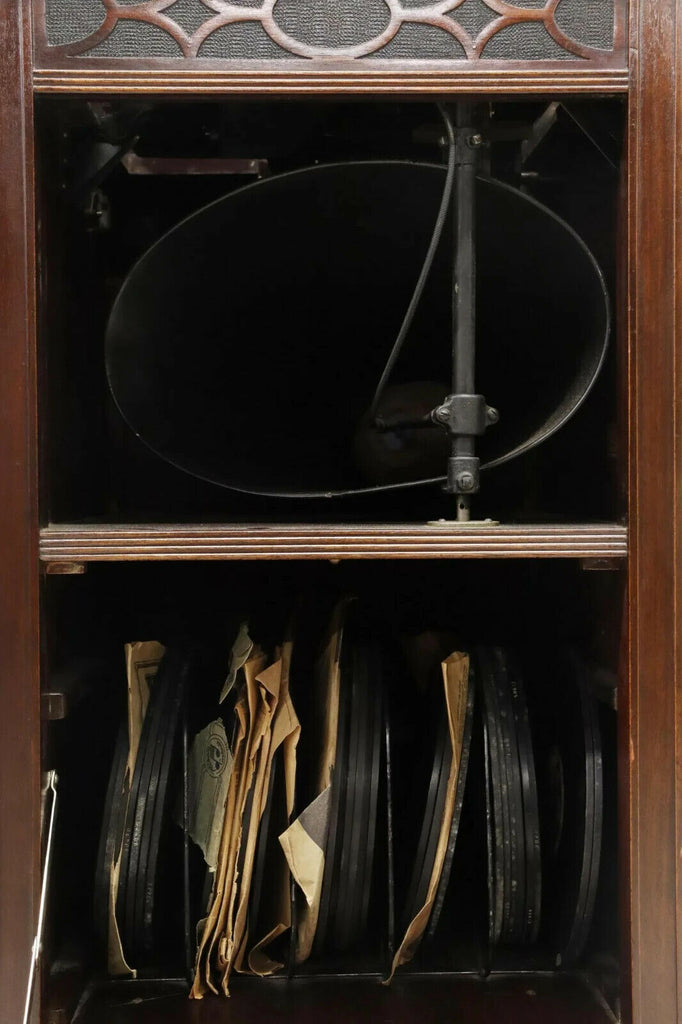 Antique, Phonograph, Edison Sheraton C150 Diamond Disc, Operational, R ...