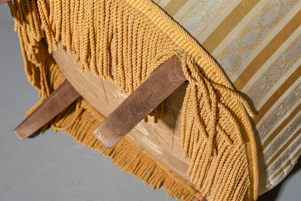 Parlor Set, Vintage, Napoleon III Style Crapeau Settee, 2 Chairs ...