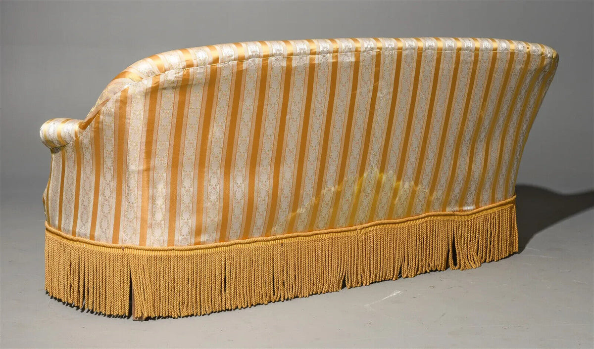 Parlor Set, Vintage, Napoleon III Style Crapeau Settee, 2 Chairs ...